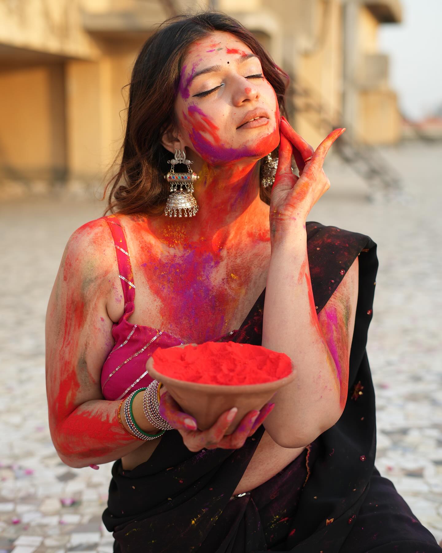 Holi2024: actress Holi Celebrations.. | Newsminute24
